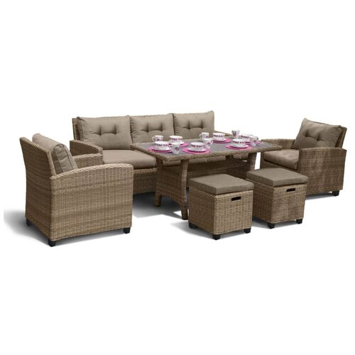Комплект мебели Afina Garden AFM-310 beige/grey