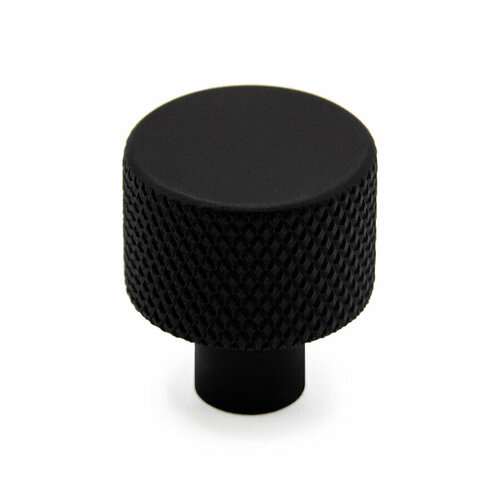 Ручка-кнопка мебельная, Nomet, GRETA, Анодированный черный, /22х22х25 мм, Модерн, Польша