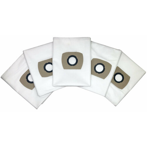 Мешки пылесборники ROCKSTAR professional C4 (5) для строительных пылесосов COLUMBUS, COMAC, LAVOR, PORTOTECNICA, SOTECO