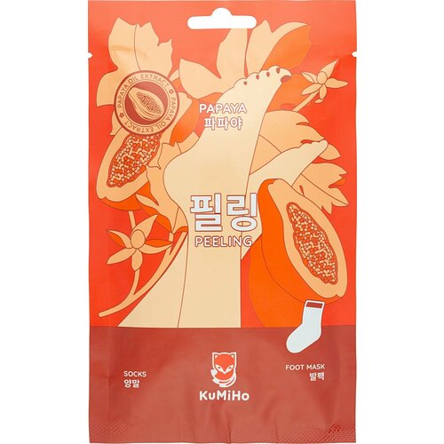Пилинг-носочки для ног Kumiho с экстрактом папайи 30мл