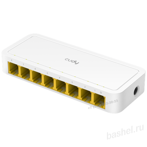 Коммутатор 8-port 10/100Mbps CUDY FS108D