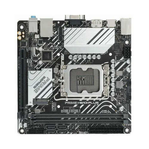 Материнская плата ASUS PRIME H610I-PLUS-CSM, LGA 1700, Intel H610, mini-ITX, Ret