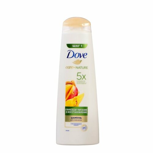 Шампунь Dove Care By Nature «Глубокое питание и восстановление», 380 мл