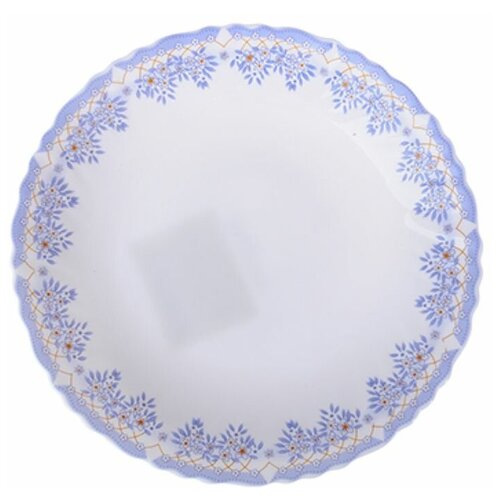 Millimi Тарелка десертная Аполлон2 19 см белый/голубой 19 см 1 шт.