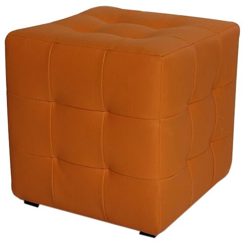 Банкетка DreamBag Лотос, ШxГxВ: 40x40x42 см, оранжевый