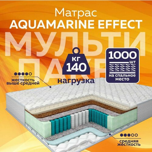Матрас пружинный Aquamarine Effect 90х180