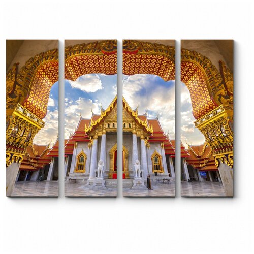 Модульная картина Мраморный Храм 90x68