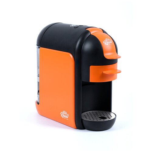 Кофеварка чалдовая Testa Rossa model 6890, 0,6 л, 1350 Вт, чалды 70 мм, оранжевый/черный