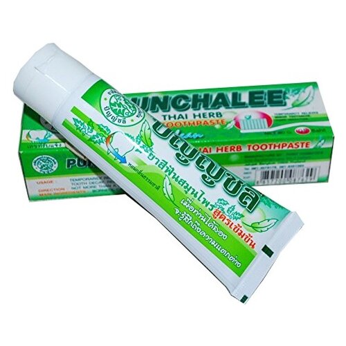 Зубная паста Punchalee Органическая с тайскими травами, 30 г