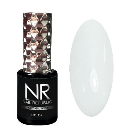 Nail Republic гель-лак для ногтей Color, 10 мл, 10 г, 000 экстра-белый