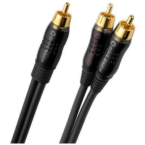 Кабель сабвуферный 1xRCA - 2xRCA Oehlbach 23708 Performance Y-RCA Sub Anthracite 8.0m