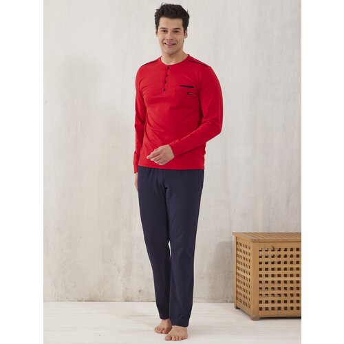 Пижама Relax Mode, размер 00M, синий, красный