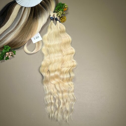 Волосы кудри славянские Belli Capelli на классической капсуле 45-50см оттенок №140 (25 капсул)