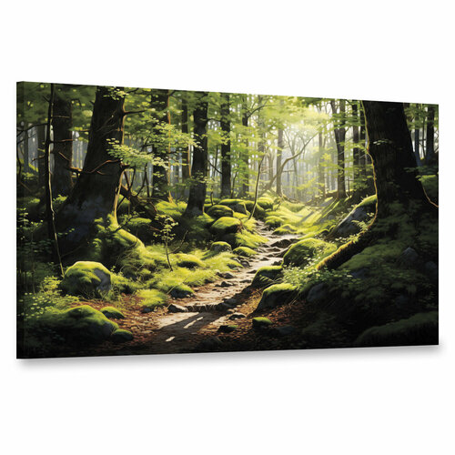 Интерьерная картина 100х60 "Лесные сны"