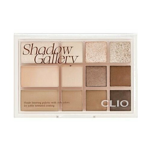 Палетка теней для век Clio SHADE & SHADOW