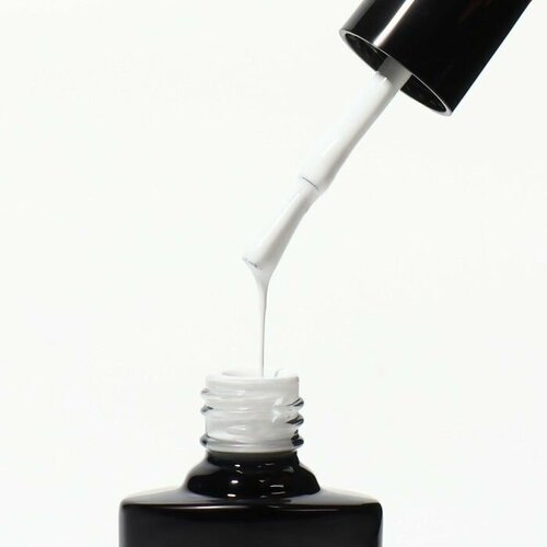 Гель-лак для ногтей, CLASSIC COLORS, 3-х фазный, 8мл, LED/UV, цвет белый (01)