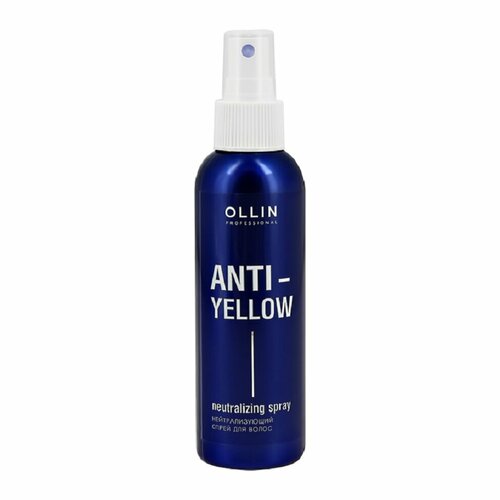 Спрей-нейтрализатор желтизны OLLIN ANTI-YELLOW, 150мл