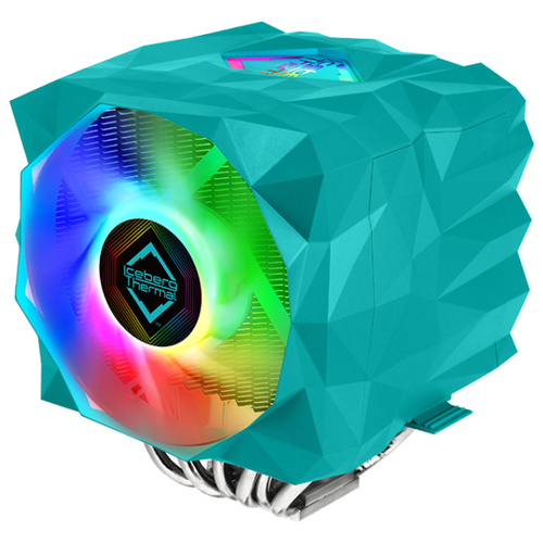 Система охлаждения  для процессора Iceberg Thermal IceSLEET X7 Dual, голубой