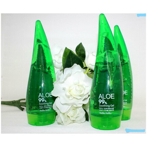 Holika Holika Универсальный несмываемый гель алоэ вера для лица и тела Aloe 99% Soothing Gel 260 мл