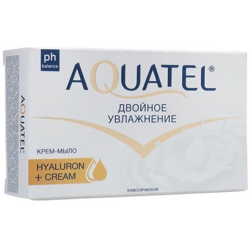 Крем-мыло твердое Aquatel классическое, 90 г