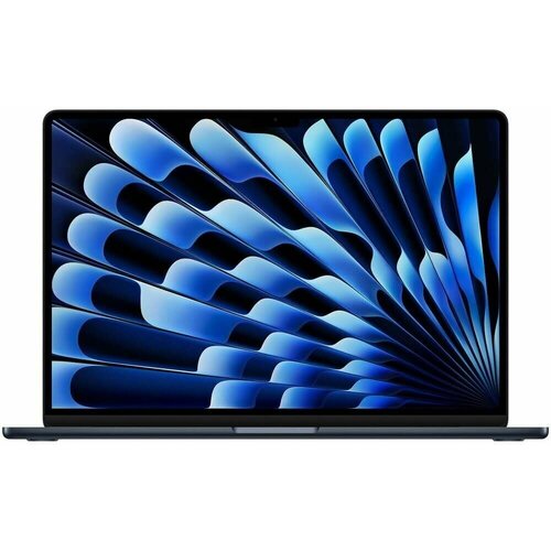 15,3" Ноутбук Apple Macbook Air 15 2023 M2 (8C CPU, 10C GPU), RAM 8 ГБ, SSD 256gb, Midnight/Темная ночь, Российсая клавиатура (гравировка)