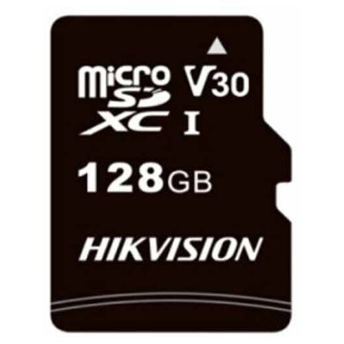 Флеш карта microSDHC 128GB Hikvision HS-TF-C1(STD)/128G/Adapter /HS-TF-C1(STD)/128G/Adapter/ (с SD адаптером) R/W Speed 92/30MB/s , V30