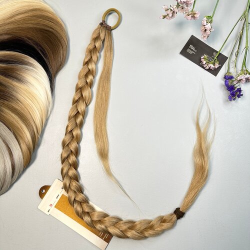 Шиньон-коса на резинке из славянских волос Belli Capelli 60см №14