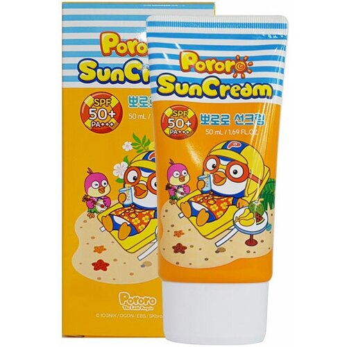 Pororo Sun Cream SPF50+PA+++ Солнцезащитный крем для детей, 50мл