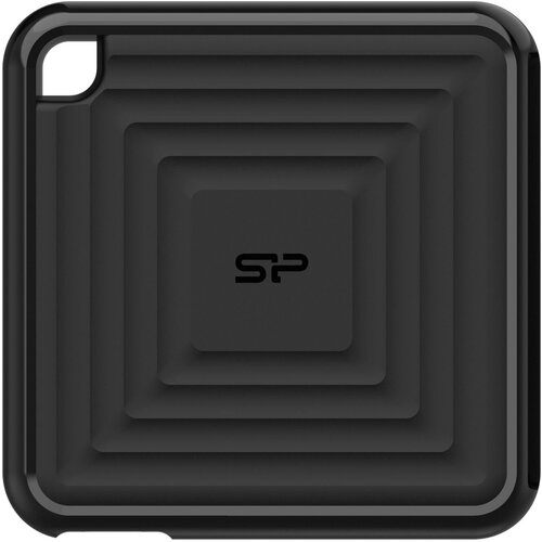Накопитель SSD Silicon Power USB-C 1Tb SP010TBPSDPC60CK PC60 черный