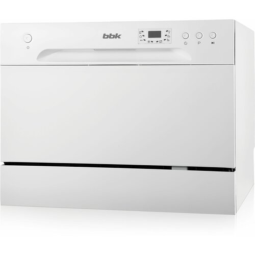 Компактная посудомоечная машина BBK 55-DW012D, белый 