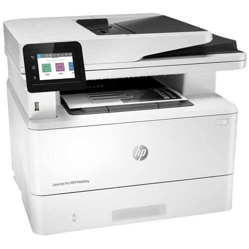 МФУ лазерное HP LaserJet Pro MFP M428dw, ч/б, A4, белый