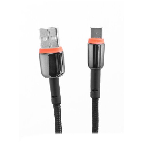 Аксессуар Ldnio LS591 USB - Type-C 2.4A 1m Black-Orange LD_C3820