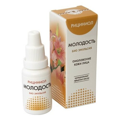 Марианна Био эмульсия Рициниол Молодость для лица, 15 мл, 6 шт.