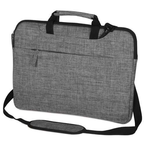 Сумка Plush c усиленной защитой ноутбука 15.6 ', серый