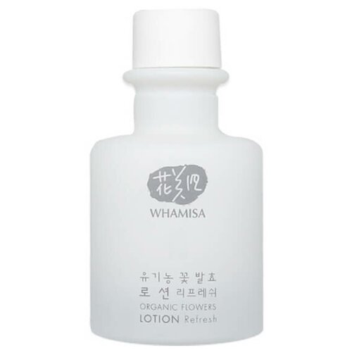 Whamisa Organic Flowers Lotion Refresh Лосьон освежающий для лица, на основе цветочных ферментов, 33.5 мл