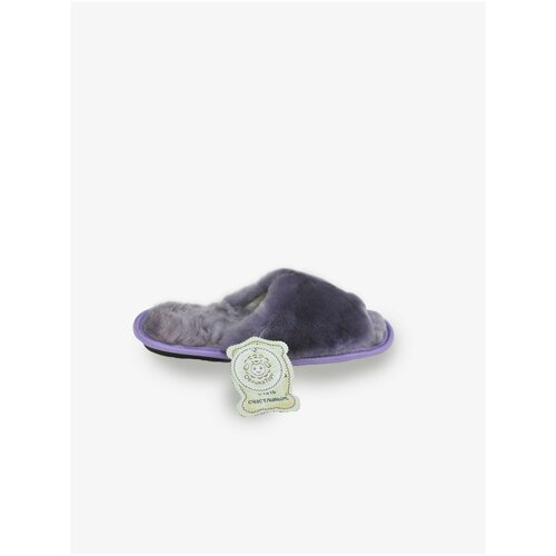Тапочки ОвчинаТорг, размер 40, фиолетовый