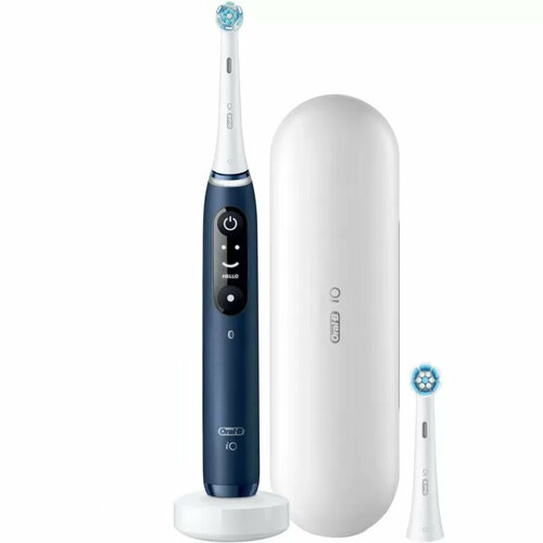 Электрическая зубная щетка Oral-B iO серии 7, темно-синий