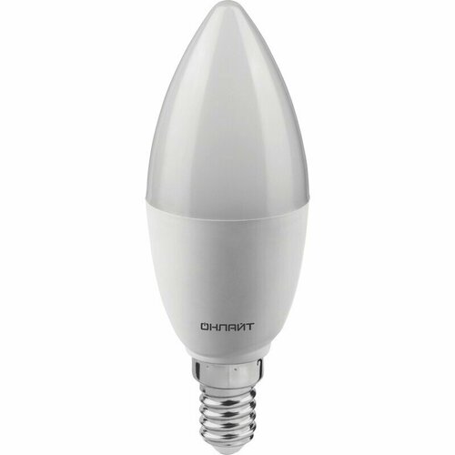Светодиодная лампа свеча онлайт 90 055 OLL-C37-12-230-4K-E14-FR, цена за 1 шт.