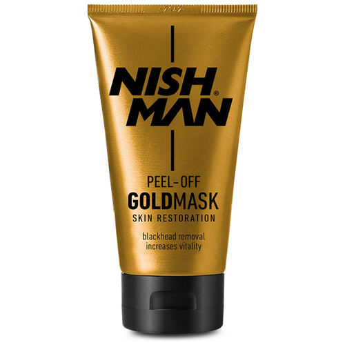 NISHMAN Очищающая маска-пленка Gold Mask, 200 г, 150 мл