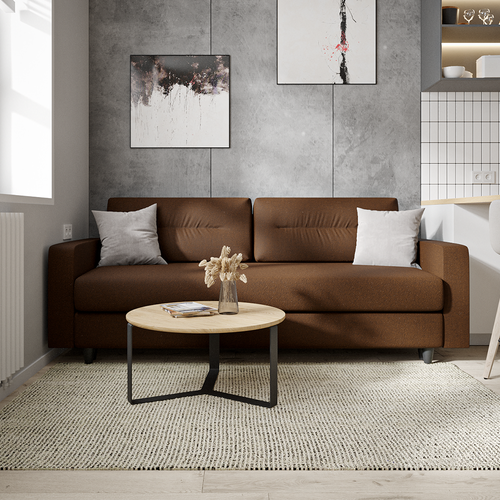 Прямой диван-кровать Джулиета Winsdorf 31, еврокнижка, 220х95х95 см