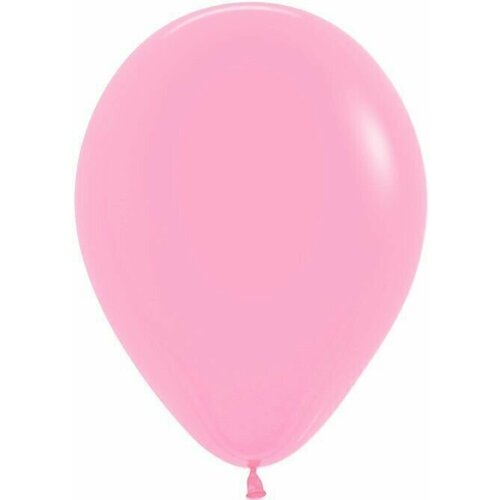 Шарики воздушные (12'/30 см) Розовый (009), пастель, 12 шт. набор шаров на праздник