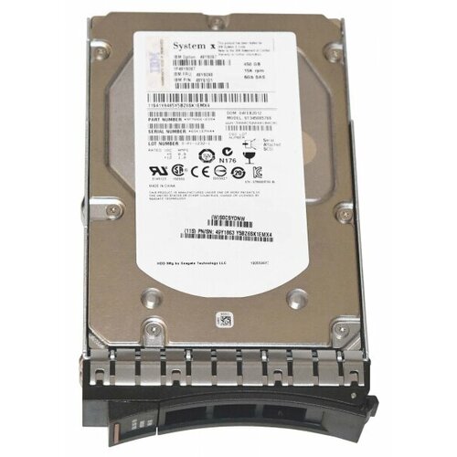 Жесткий диск IBM 49Y6098 450Gb 15000 SAS 3,5" HDD