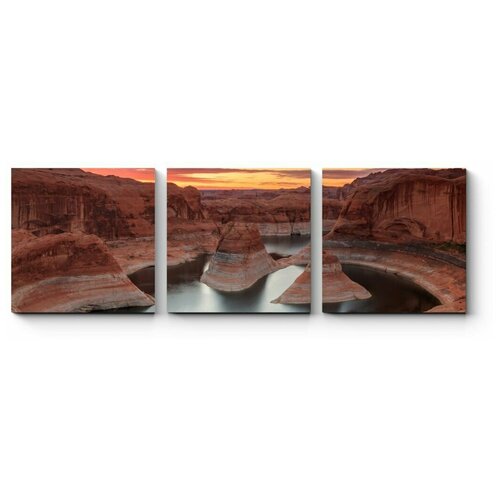 Модульная картина Озеро Пауэлл в Аризоне 70x23