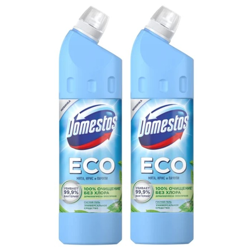 Гель универсальный Eco свежесть моря Domestos, 750 мл, 2 шт.