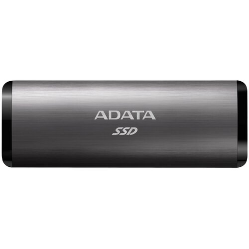 2 ТБ Внешний SSD ADATA SE760, USB 3.2 Gen 2 Type-C, титановый серый