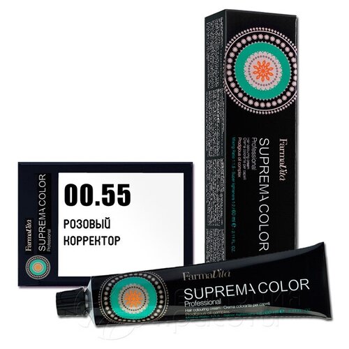 Farmavita Краска для волос Suprema Color 00.55, Farmavita, Объем 60 мл