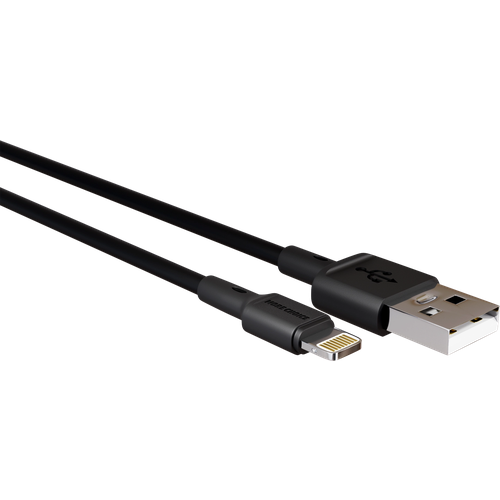 Дата-кабель USB 2.0A для Lightning 8-pin More choice K14i TPE 3м Black