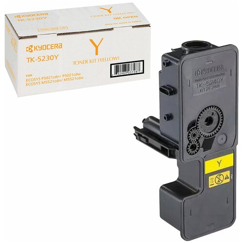 Kyocera-Mita TK-5230Y Тонер-картридж Yellow {P5021cdn cdw M5521cdn cdw (2200стр)}