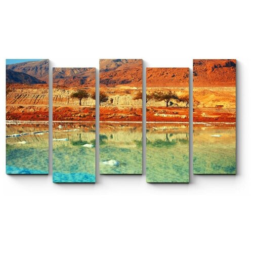 Модульная картина Мертвое море 130x75