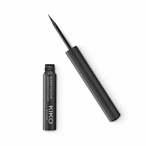 Kiko Milano Подводка для глаз SUPER COLOUR WATERPROOF EYELINER, 10 Pearly Charcoal